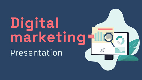 Présentation marketing vibrant | Modèles Genially